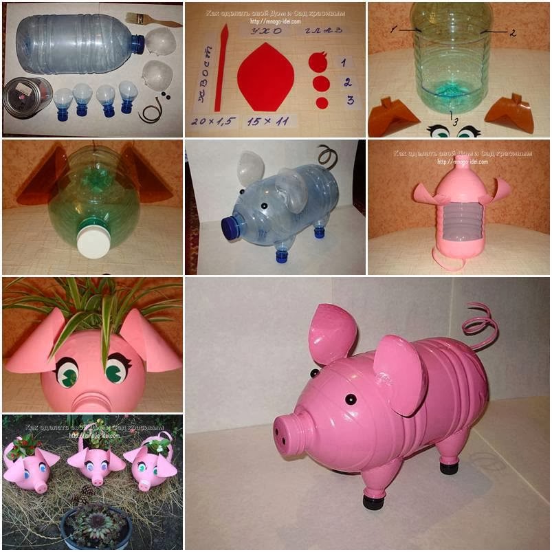 Creativas maneras de reutilizar una botella de plástico | Es la Moda