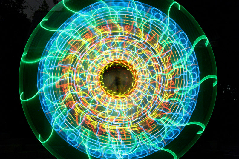 8 Increíbles pinturas hechas con luz | Es la Moda