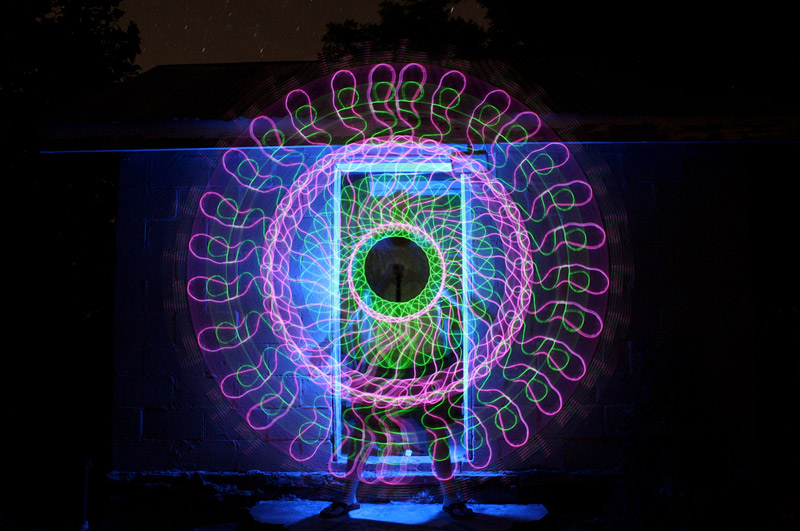 8 Increíbles pinturas hechas con luz | Es la Moda