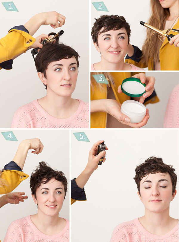 9 Tutoriales para chicas con cabello extremadamente cortito | Es la Moda