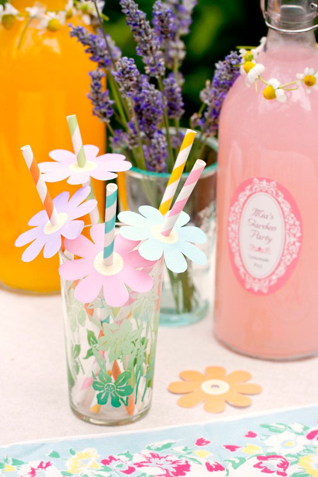 26 Maneras de decorar los popotes para tu fiesta | Es la Moda