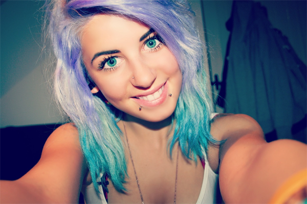 15 Maneras diferentes de pintarte el cabello de azul | Es la Moda