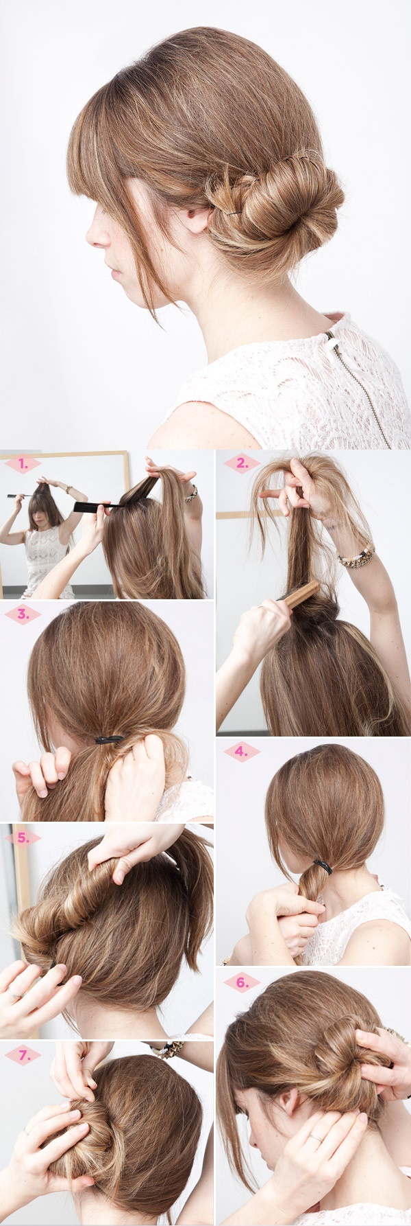 Un hermoso chongo para cada día de la semana | Es la Moda