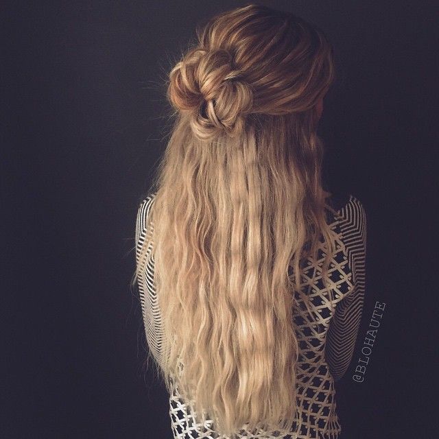 Razones para que el medio chongo se convierta en tu peinado favorito ...