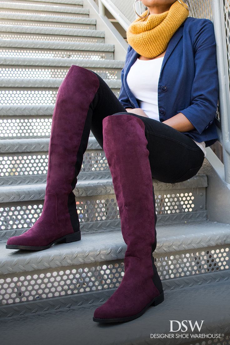 Razones para gastar tu próxima quincena en unas botas color vino | Es ...