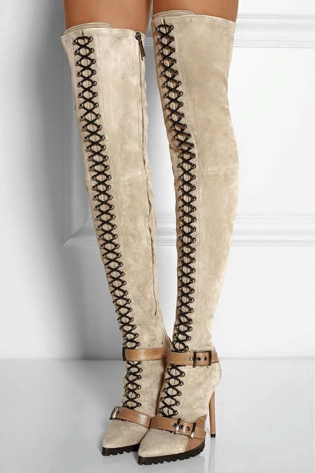 17 Botas arriba de la rodilla que son pura sensualidad | Es la Moda