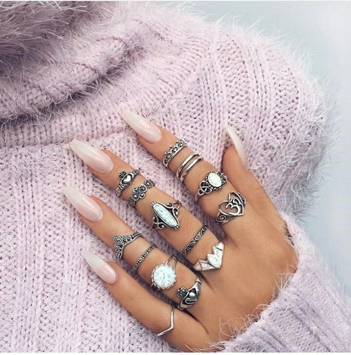 Uñas que necesitas para presumir tus anillos en Instagram | Es la Moda
