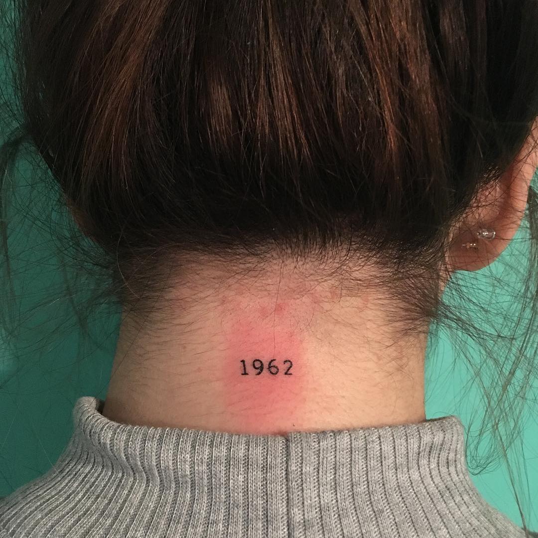 Ideas para tatuarte una fecha especial sin lucir igual a todas | Es la Moda