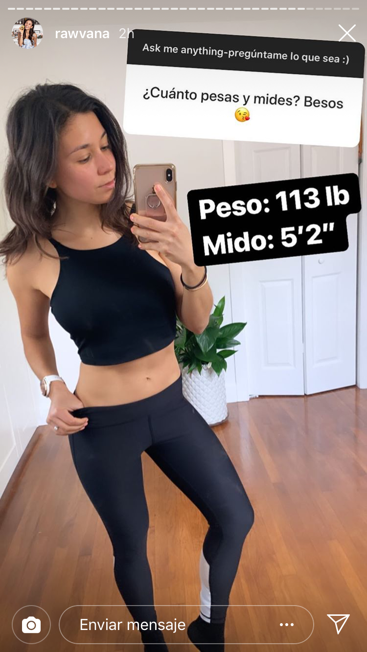 Rawvana revela su edad, peso y estatura | Es la Moda