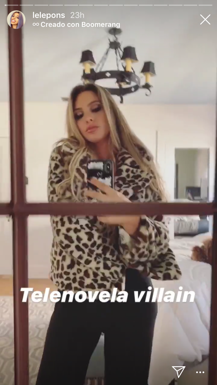 Lele Pons y su outfit de villana de Telenovela | Es la Moda