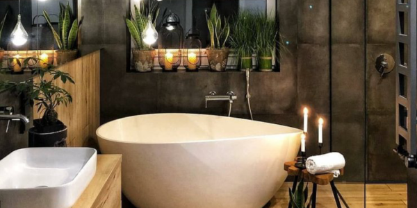 15 Baños con tina para cuando vivas sola | Es la Moda