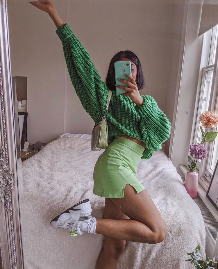 15 Outfits en donde el verde es el protagonista 💚 | Es la Moda