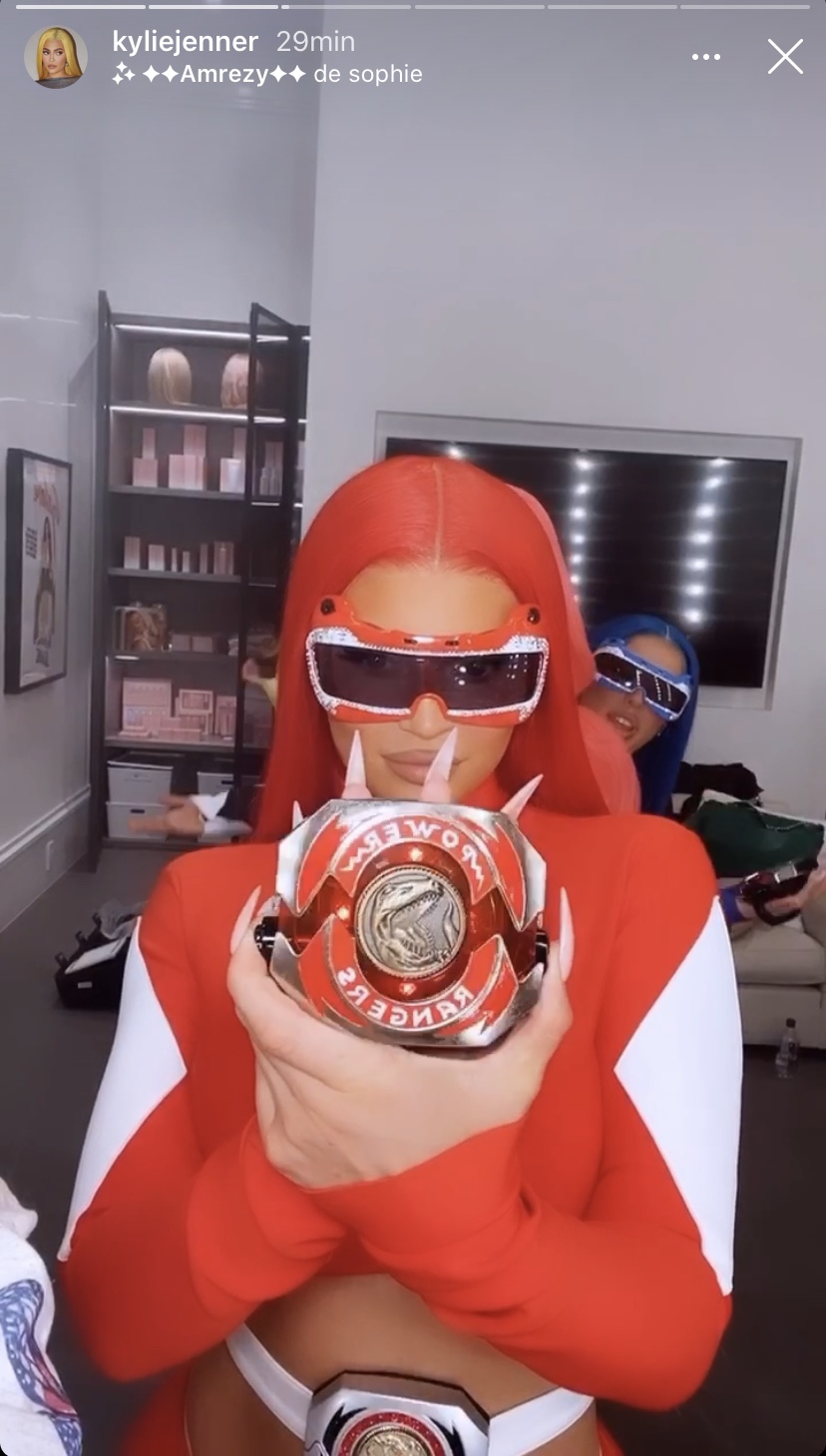 Kylie Jenner se transformó en la Power Ranger que todas queríamos ser ...