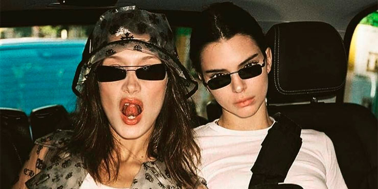 Kendall Jenner Y Bella Hadid Encienden Redes Con Un Besito Es La Moda