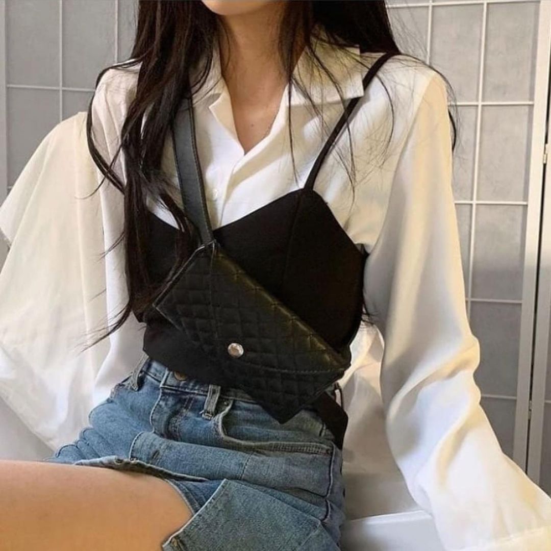 Crop tops sobre una camisa ¡La tendencia que necesitas! | Es la Moda