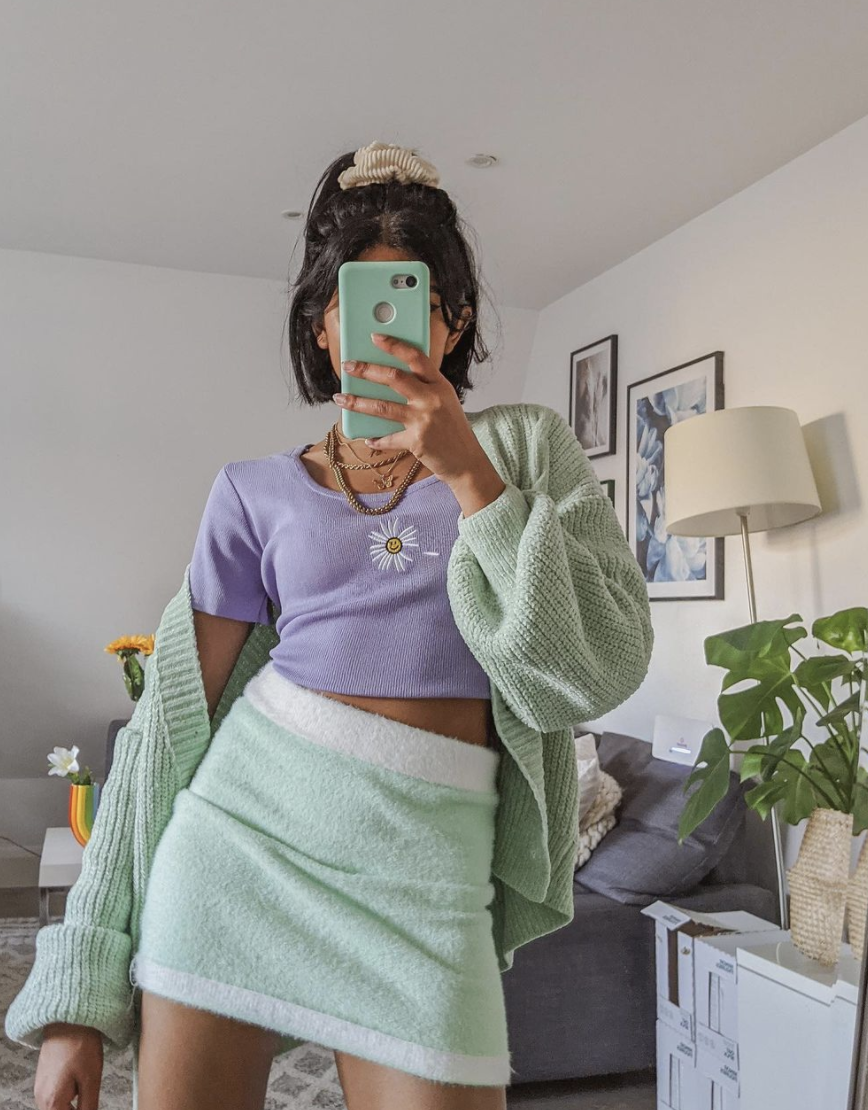 Fresca como el agua con estos looks color menta | Es la Moda