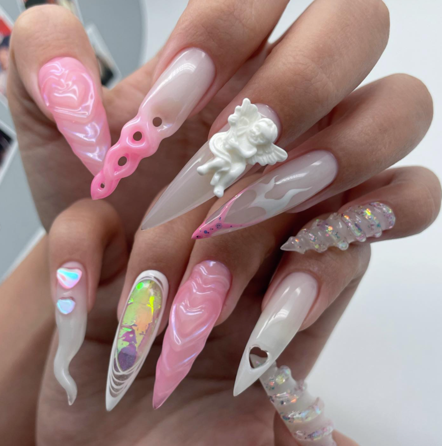 Uñas con textura que te convertirán en la reina de las Buchonas | Es la ...