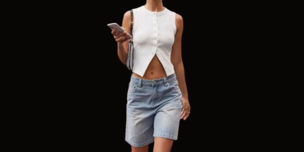 Formas de usar un short largo como toda una girly | Es la Moda